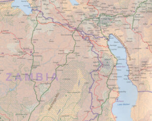 Africa South and Central Map ITMB - Maps, Books & Travel Guides