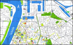Antwerp Tourist Map - Maps, Books & Travel Guides