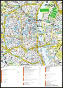 Cologne City Street Map - Maps, Books & Travel Guides