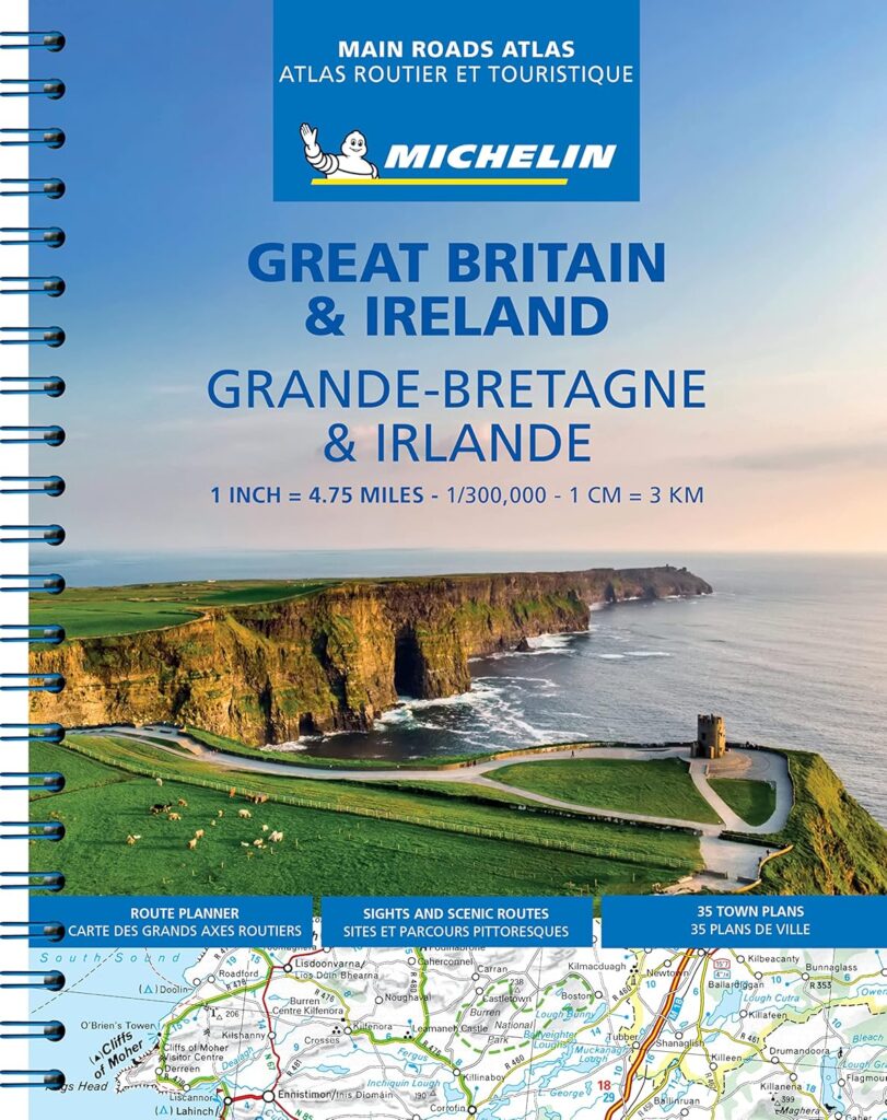 Great Britain and Ireland Atlas Michelin - Maps, Books & Travel Guides