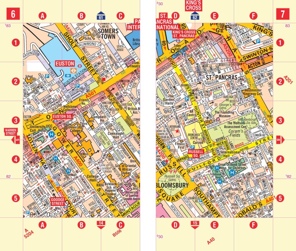 London Pocket Atlas A-Z - Maps, Books & Travel Guides