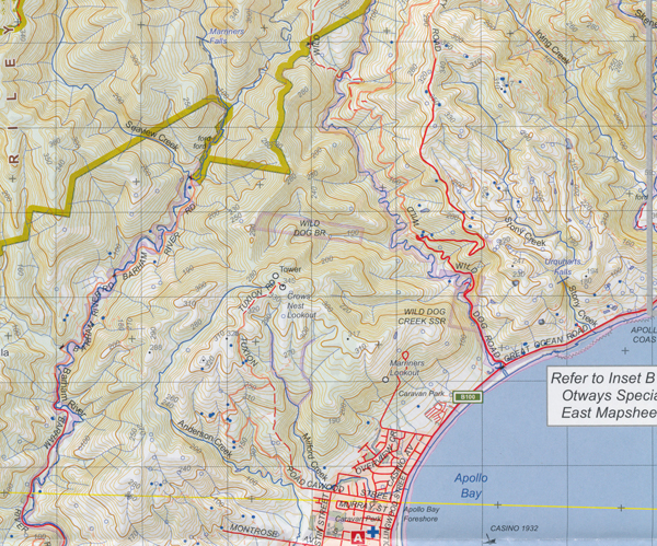 The Otways Special East and West - Maps, Books & Travel Guides