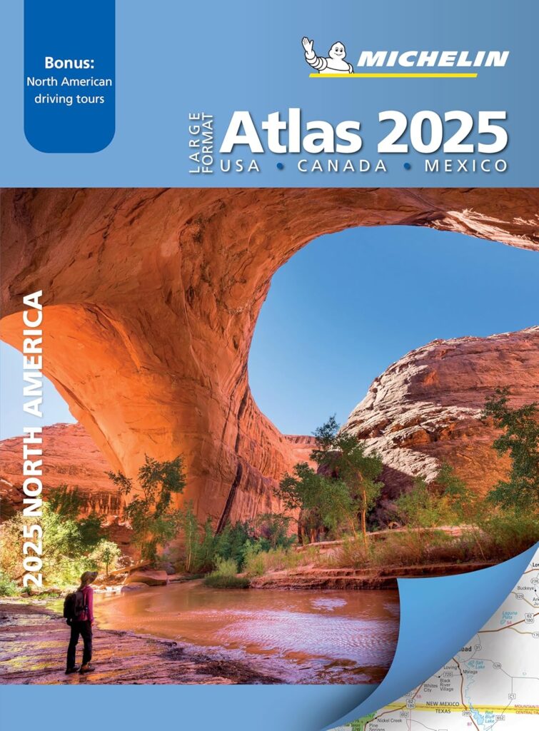 USA Canada Mexico Atlas Michelin 2025 - Maps, Books & Travel Guides