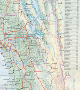 Bangladesh and India East Map ITMB - Maps, Books & Travel Guides