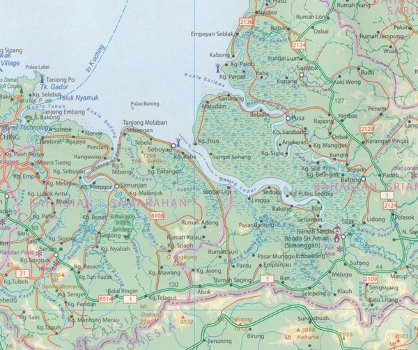 Malaysia Map ITMB - Maps, Books & Travel Guides