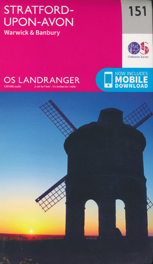 Stratford Landranger 151 Ordnance Survey - Maps, Books & Travel Guides